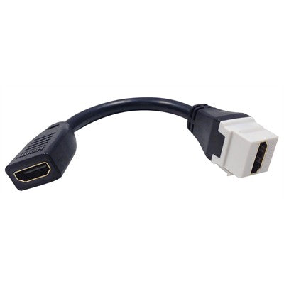 Circuit-Test 100-587 Keystone Feedthru Insert - HDMI w/ Pigtail