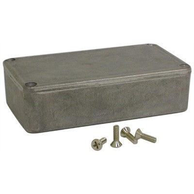 Hammond 1590A Diecast Aluminum Enclosure - 92 x 39 x 27mm - Unpainted