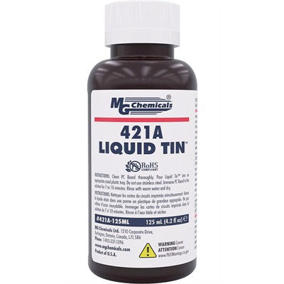 MG Chemicals 421A-125ML Liquid Tin, 125mL | Active Tech Canada