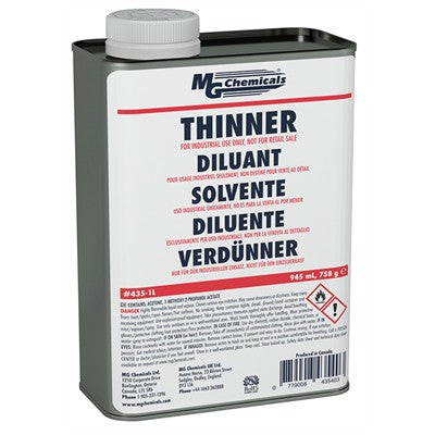 MG Chemicals 435-1L Conformal Coating Thinner, 1L