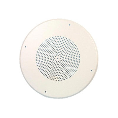 AR-05 PA/Ceiling - 8" Round Ceiling Grill, White Metal, 8 Ohms