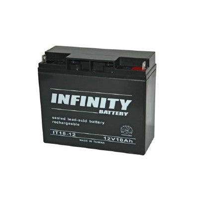 Infinity BT-12V18 12 Volt - 18Ah Rechargeable SLA Battery