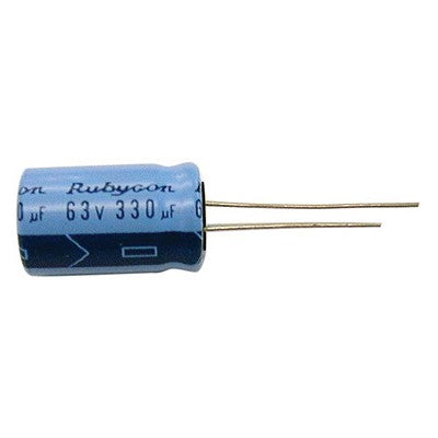 RAD-47/63-10 47uF / 63V Electrolytic Capacitor - Radial, Pkg/10