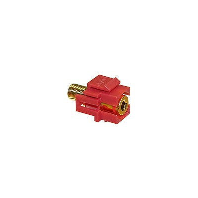 Calrad K-BANR Keystone Feedthru Insert - Banana Jack