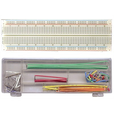 Breadboard (830 Holes) with Wiring Kit - 70 pcs (MB-830J)