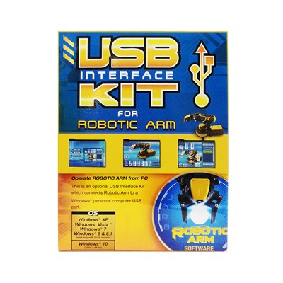 Circuit-Test CKR-291USB-W10 Robotic Arm USB Interface Kit, Windows 10