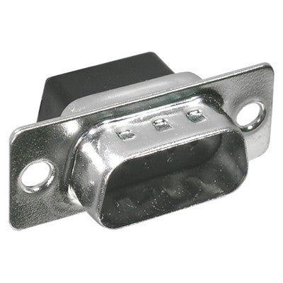 DBM-09-CRIMP D-Sub Male - 9 Pin Crimp-on Connector with Pins
