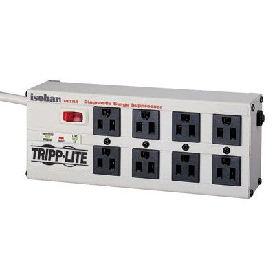 Tripplite ISOBAR8ULTRA ISOBAR 8 Outlet Surge Suppressor Power Bar, 12ft ...