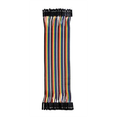 Circuit-Test MB-967 Flexible Jumper Wires - F-F, 200mm, 40 Pcs