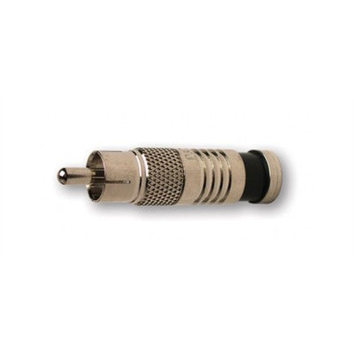 Platinum Tools PLT-18061 RCA SealSmart Compression Connectors - RG59, 6/Pkg