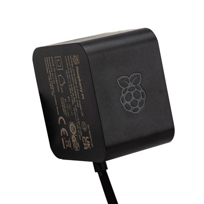 Raspberry Pi 5 AC/DC Adapter 5VDC 5A, USB-C (RPI-SC1158)