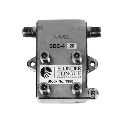 Blonder Tongue SDC-4-16 CATV 4 Port Tap, 20dB