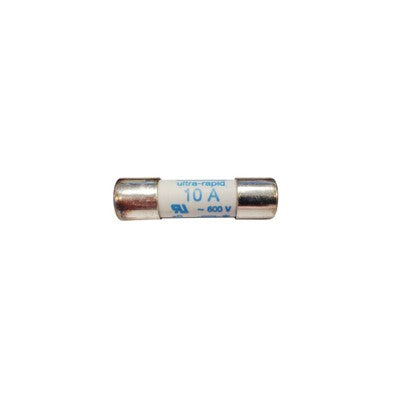 Circuit-Test TUE-10A/600V Ceramic Fast Blow Fuse - 6.3x38mm 10 Amp, Pkg/1